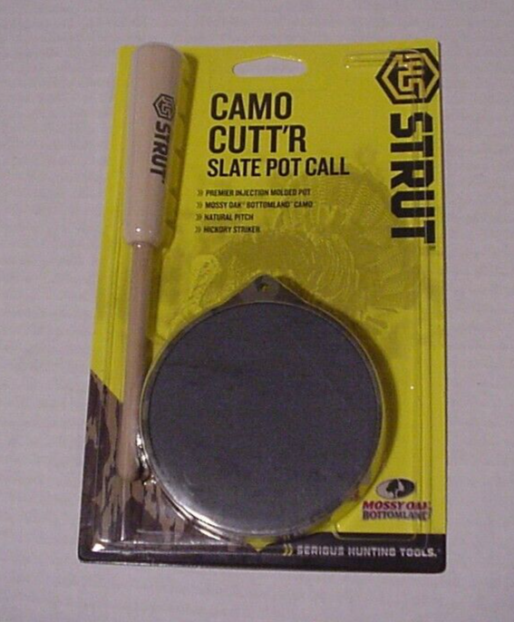HS Strut® CAMO CUTT'R Slate Pot Turkey Call Mossy Oak Bottomland ...