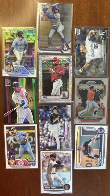 TEN 2020-23 BASEBALL ROOKIES 10 Card Lot | eBay
