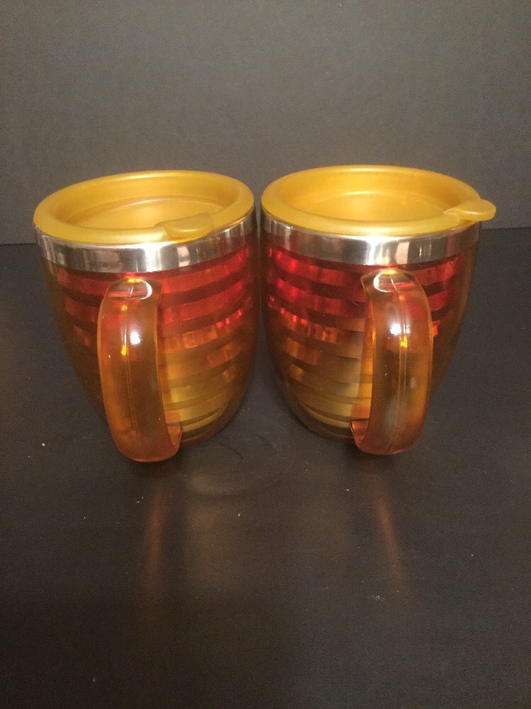 Set Of Gulfstream Jet Ceramic Coffee Mug Cup Prism 20 Oz Aircraft Large ...