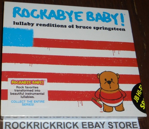 ROCKABYE BABY! LULLABY RENDITIONS OF BRUCE SPRINGSTEEN -13 TRACK CD ...