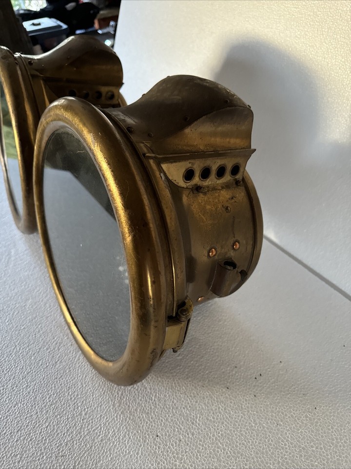 1908-1913 Ford Model T Brass Headlight Edmunds & Jones E&J Model 666 ...