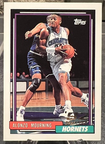 Alonzo Mourning 1993 Topps Rookie Basketball Card #393 (NM-MT) | eBay