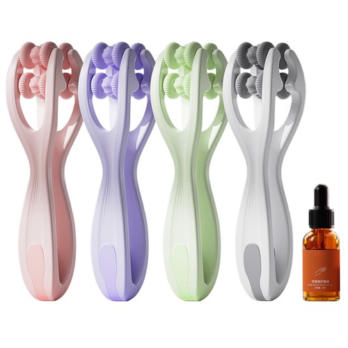 Hand Finger Massager 4Rollers Hand Relax Tool Acupuncture Point Joint ...