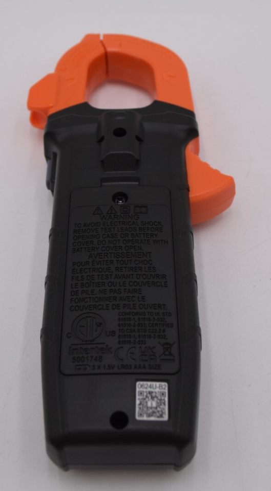 KLEIN TOOLS CL120 DIGITAL CLAMP METER AUTO-RANGING 400 AMP AC/DC ...