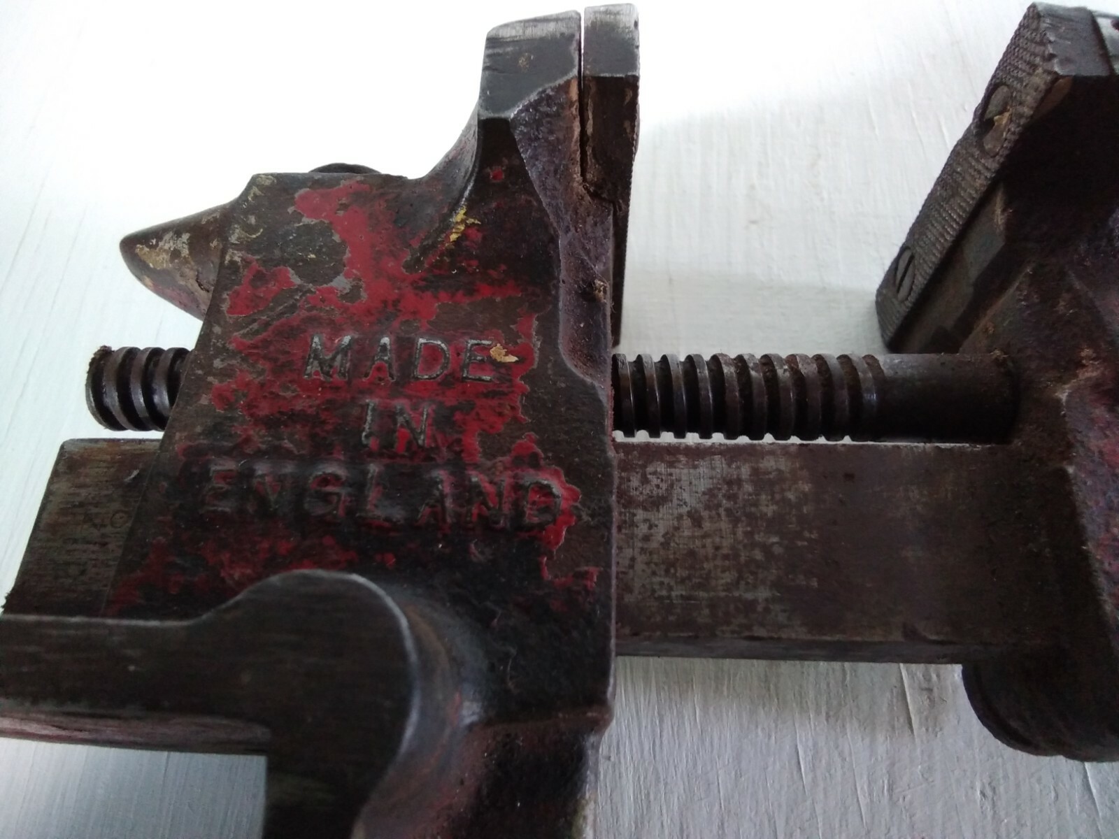 Vintage Record Imp Vice No 80 with Anvil and Bench Clamp | eBay UK