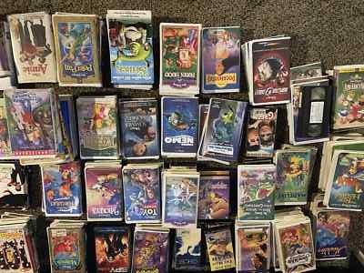 Various VHS titles! Random lot of 10-$10! Total lot of 76 tapes for ...