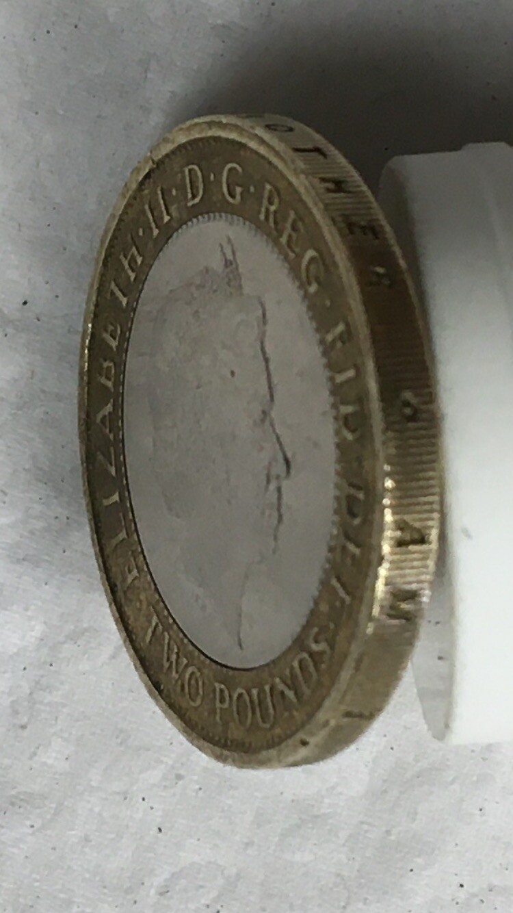 2 POUND COIN (1807) ABOLITION OF SLAVERY 2007 RARE MINT With Tripple ...