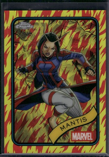 2025 Topps Chrome Marvel Mantis Human Torch Refractor /39 | eBay