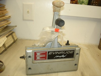Vintage Evinrude Johnson simplex 2 lever #381371 control box used boat ...
