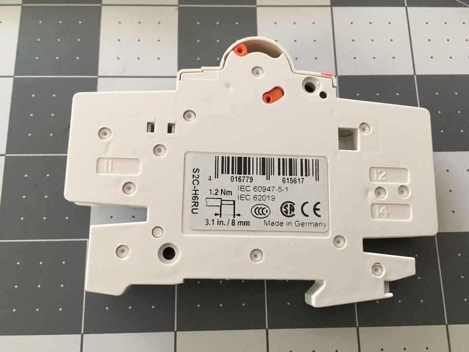 ABB S2C-H6RU AUXILIARY CONTACT 1NO 1NC 2CDS 200 914 R0001 | eBay