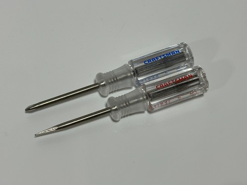 Craftsman USA 41543 2pc Precision Mini Phillips Slotted Screwdriver Set ...
