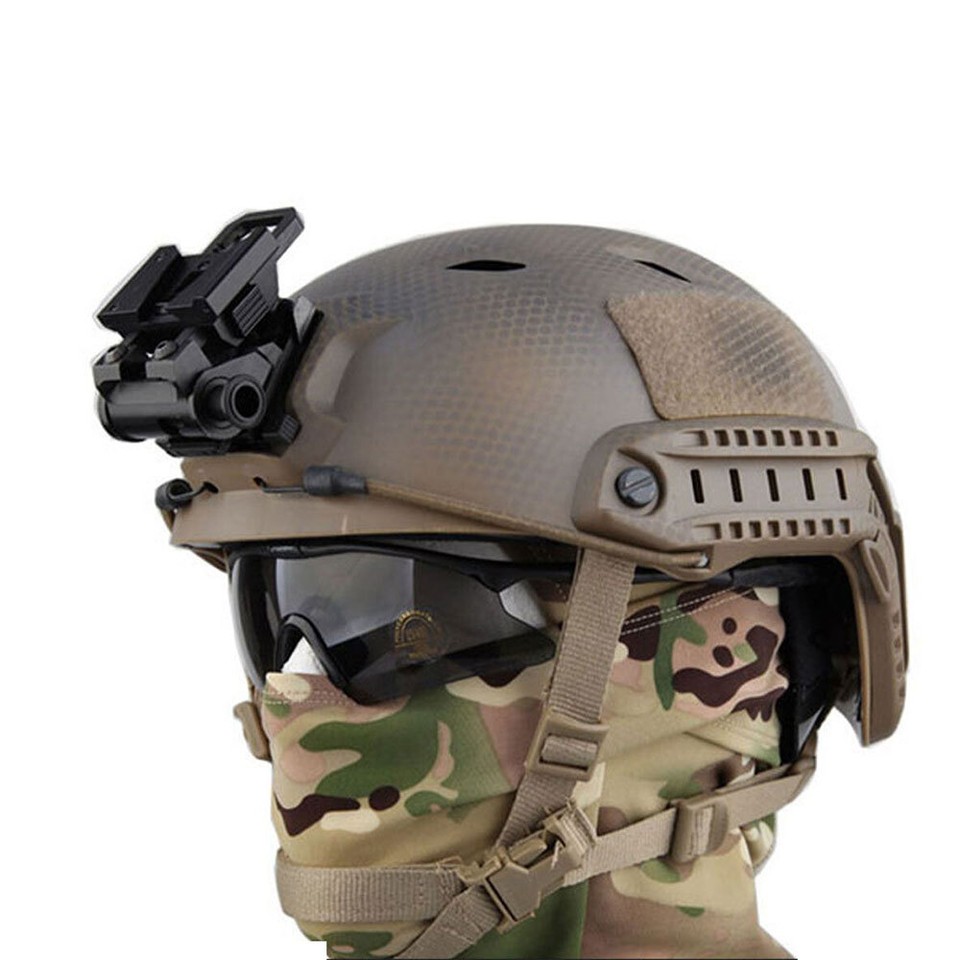 Aluminum CNC PVS15/18 Night Vision Goggles Mount for L4G24 NVG Helmet ...