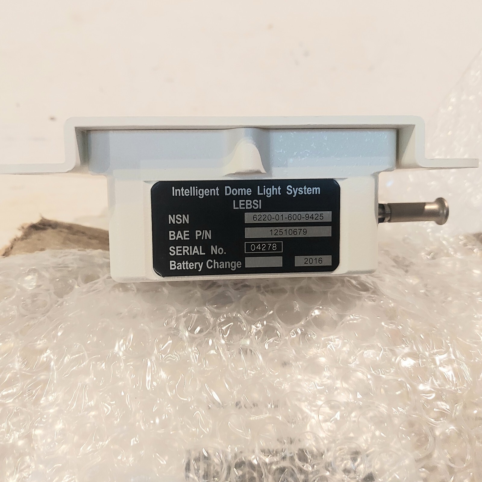 MV, HMMWV, LMTV, FMTV, MRAP, Dome Light, 6220-01-600-9425, 12510679-GFM ...