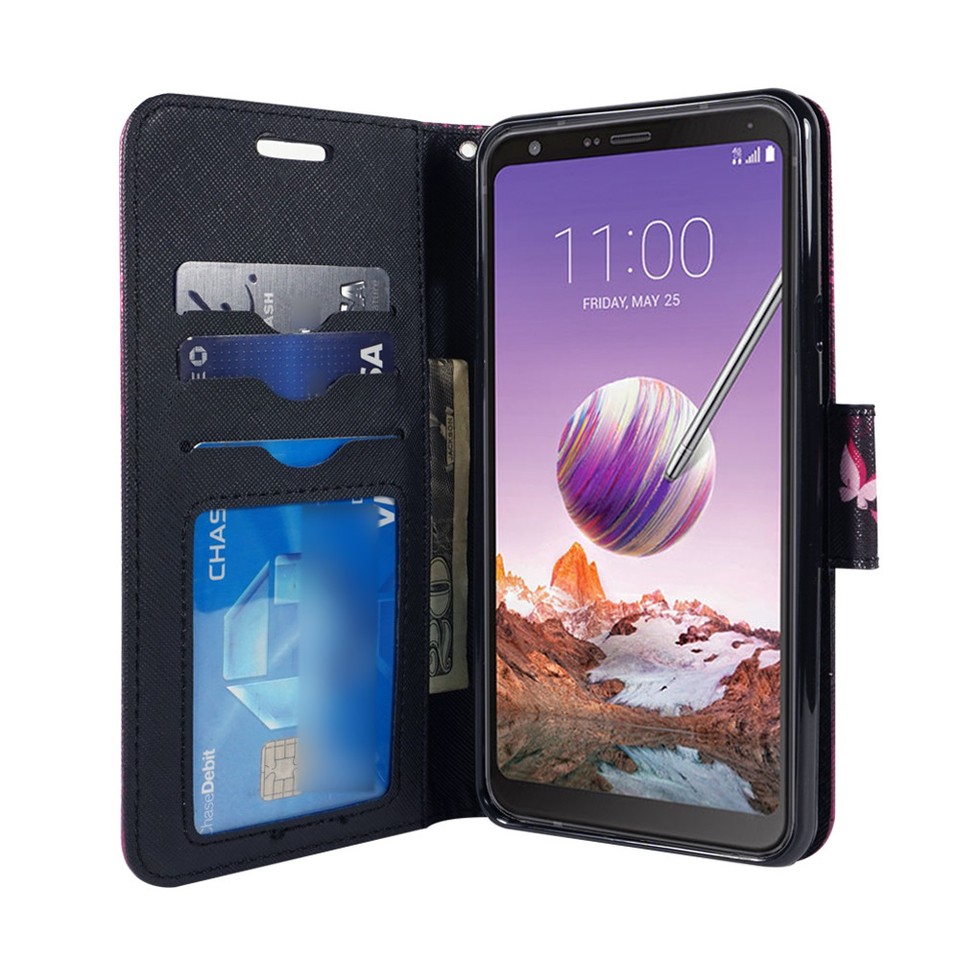 For LG Stylo 5 | Stylo 4 | 4 Plus| PU Leather Wallet Phone Case Cover ...