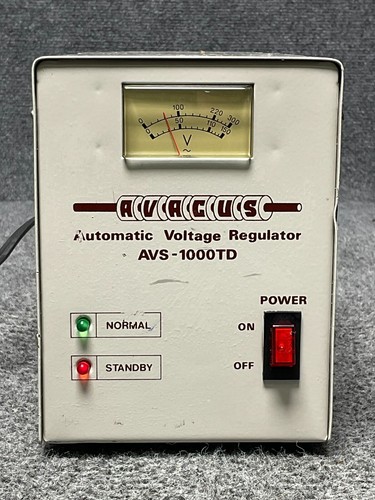 Avacus AC Voltage Regulator AVS-1000TD AVR Output For Computer ...