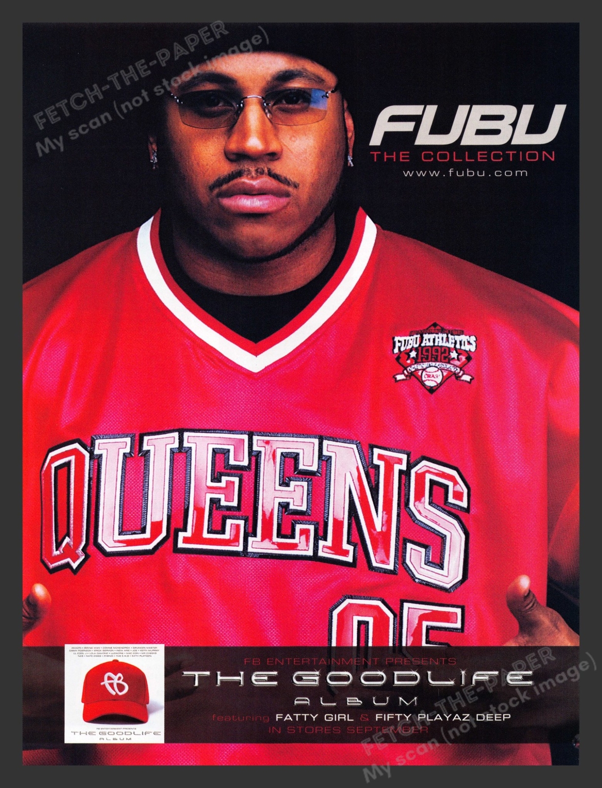 Fubu The Collection Clothing LL Cool J Musician 2000s Print ...