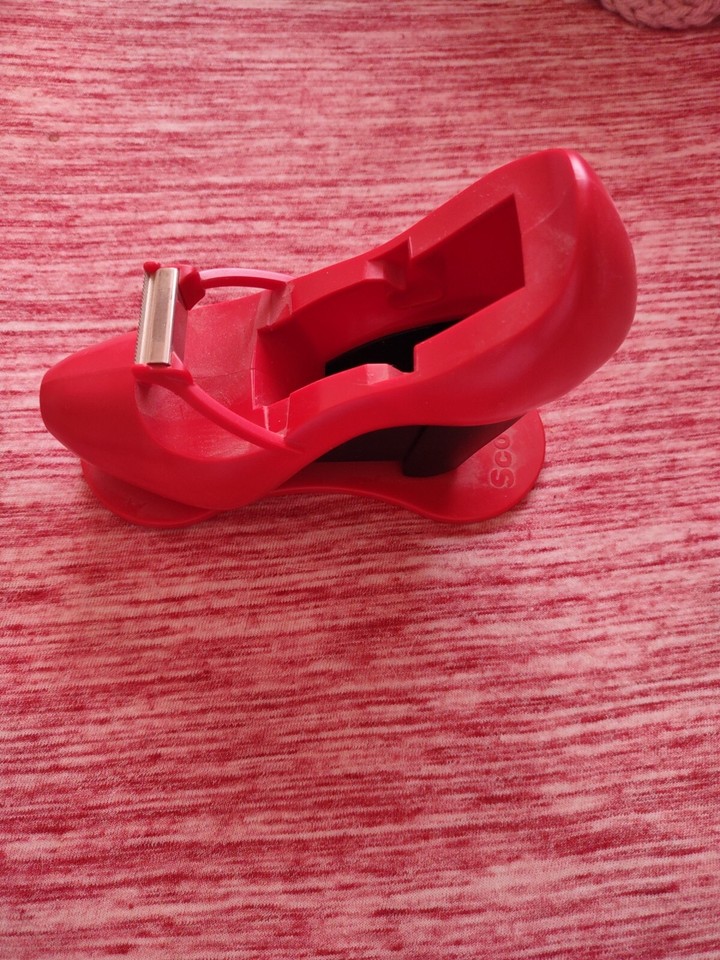 Scotch Tape Red High Heel Shoe Dispenser | eBay