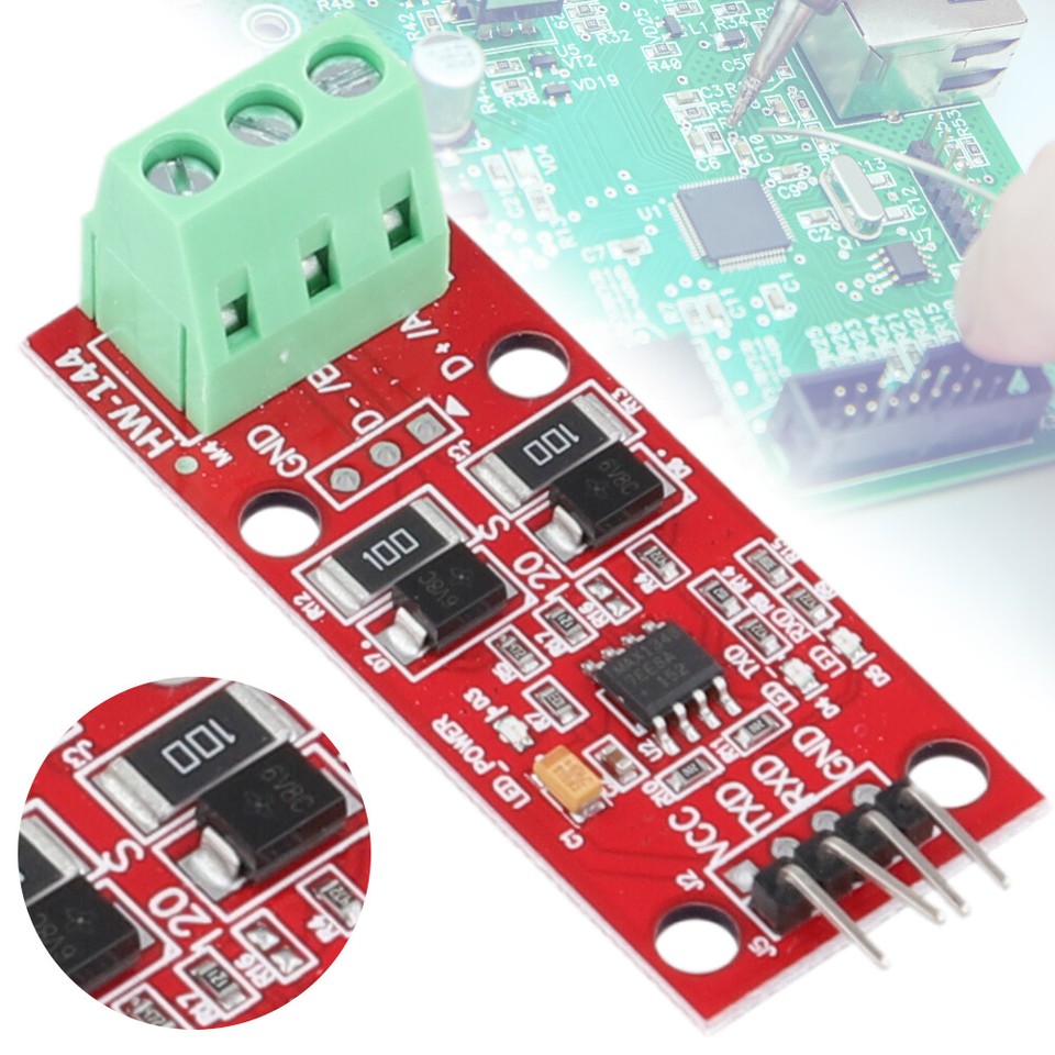 MAX3485 TTL To RS485 Module Multi-Machine Communication 485 Converter ...