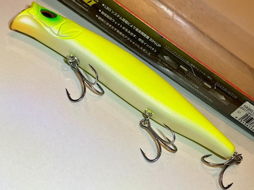 Megabass Mayfly 155F Super Rare Chart Bakutsuri Popular Color | eBay