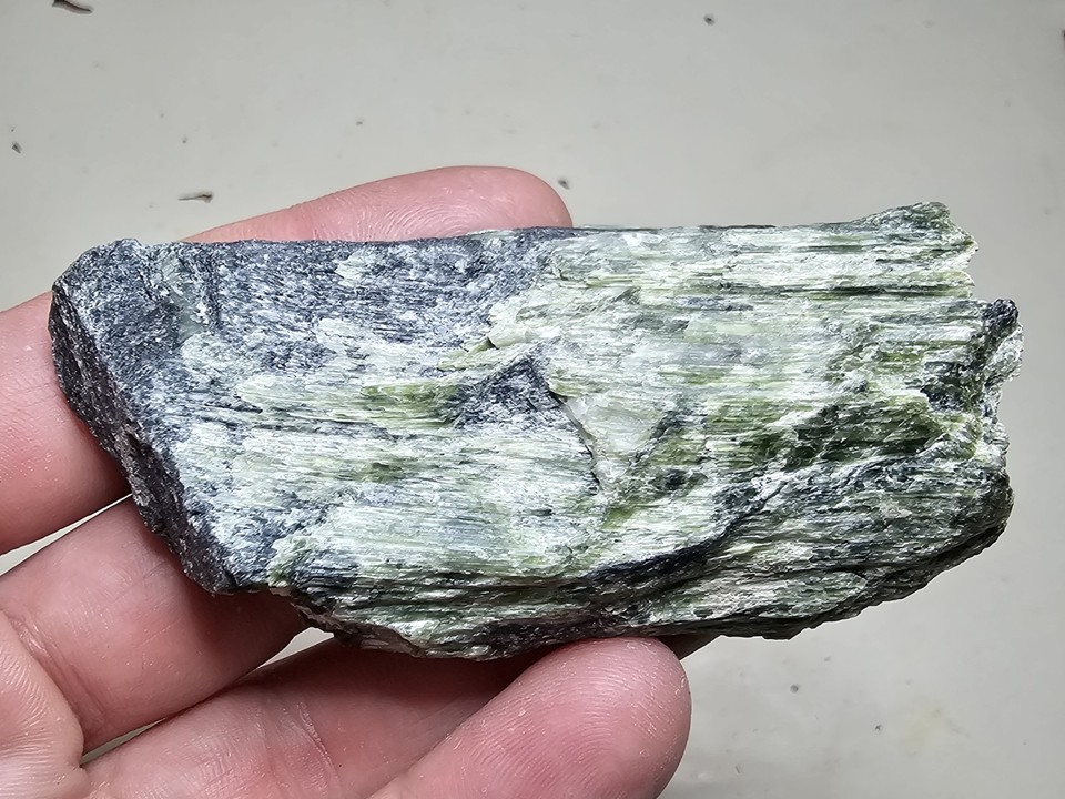 Nice Green Antigorite Serpentine Specimen From The Ropes Gold Mine ...