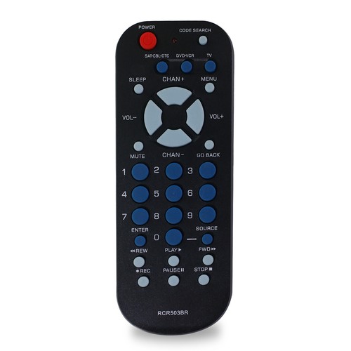 New Remote Control RCR503BR 3-Device Universal Remote Fit for RCA ...
