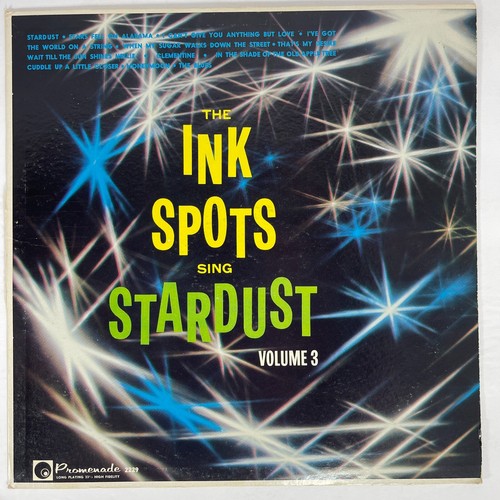 The Ink Spots Sing Stardust Volume 3 Vinyl, LP Promenade – 2229 | eBay
