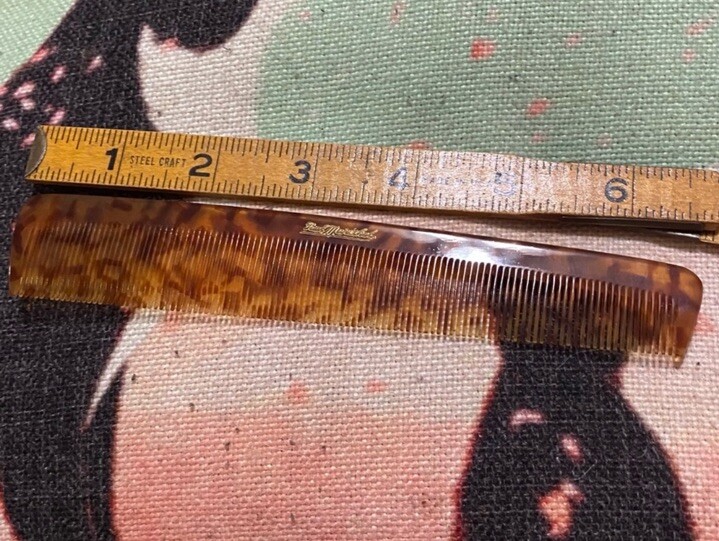 Vintage Paul Marechal Salon Comb, Made in France, NOS, French Toothed ...