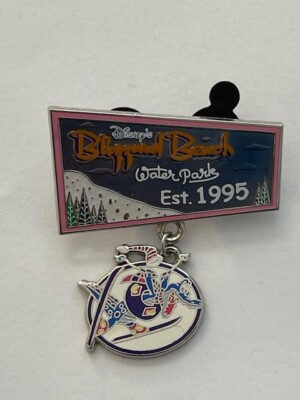 Disney's Blizzard Beach Sign Ice Gator Dangle LE 750 Disney Pin (D0) | eBay