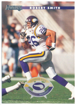 Robert Smith - Minnesota Vikings - 1996 Donruss Football - Base - #114 ...
