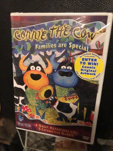 Connie The Cow: Families Are Special (DVD) 6 Episodes! 5 Interactive ...