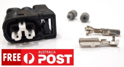 4 x Ignition Coil 2pin Connectors Denso Toyota Mazda inc pins & seals ...