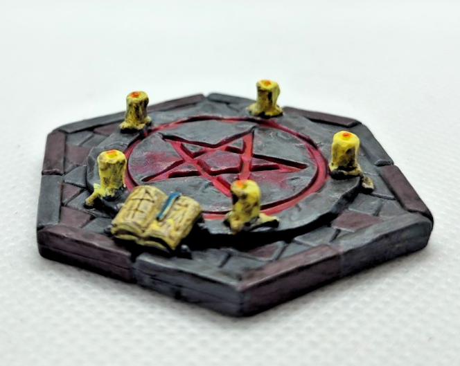 cult pentagram dnd terrain cultist summoning circle ttrpg d&d hand ...