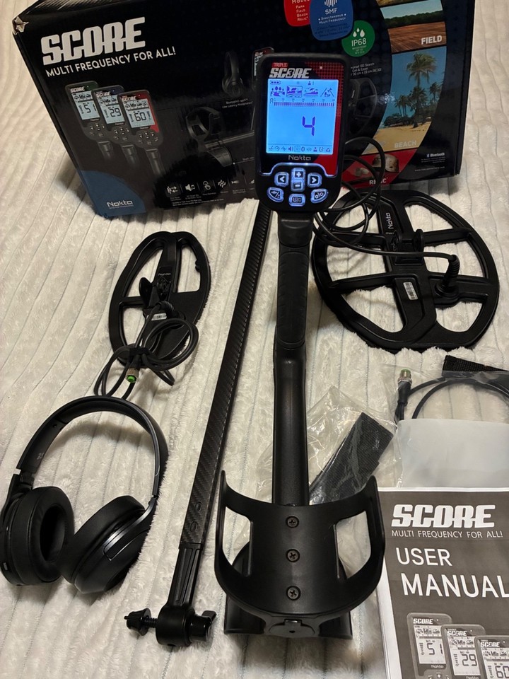 Nokta Triple Score Metal Detector 2 coils | eBay