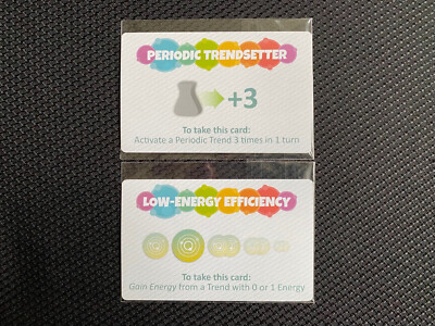 Periodic - Game Of The Elements - Bonus Ability Promo Cards - Game Boy ...