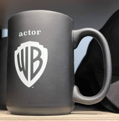 Warner Bros Studio Tour Hollywood WB Shield Actor Matte finish Coffee ...