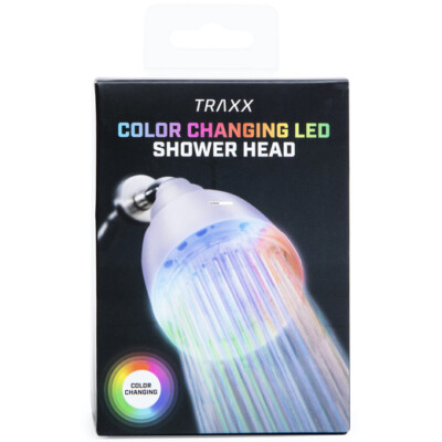 Color Changing LED Shower Head w/ Lights NEW Gift Idea Bath Accessories ...