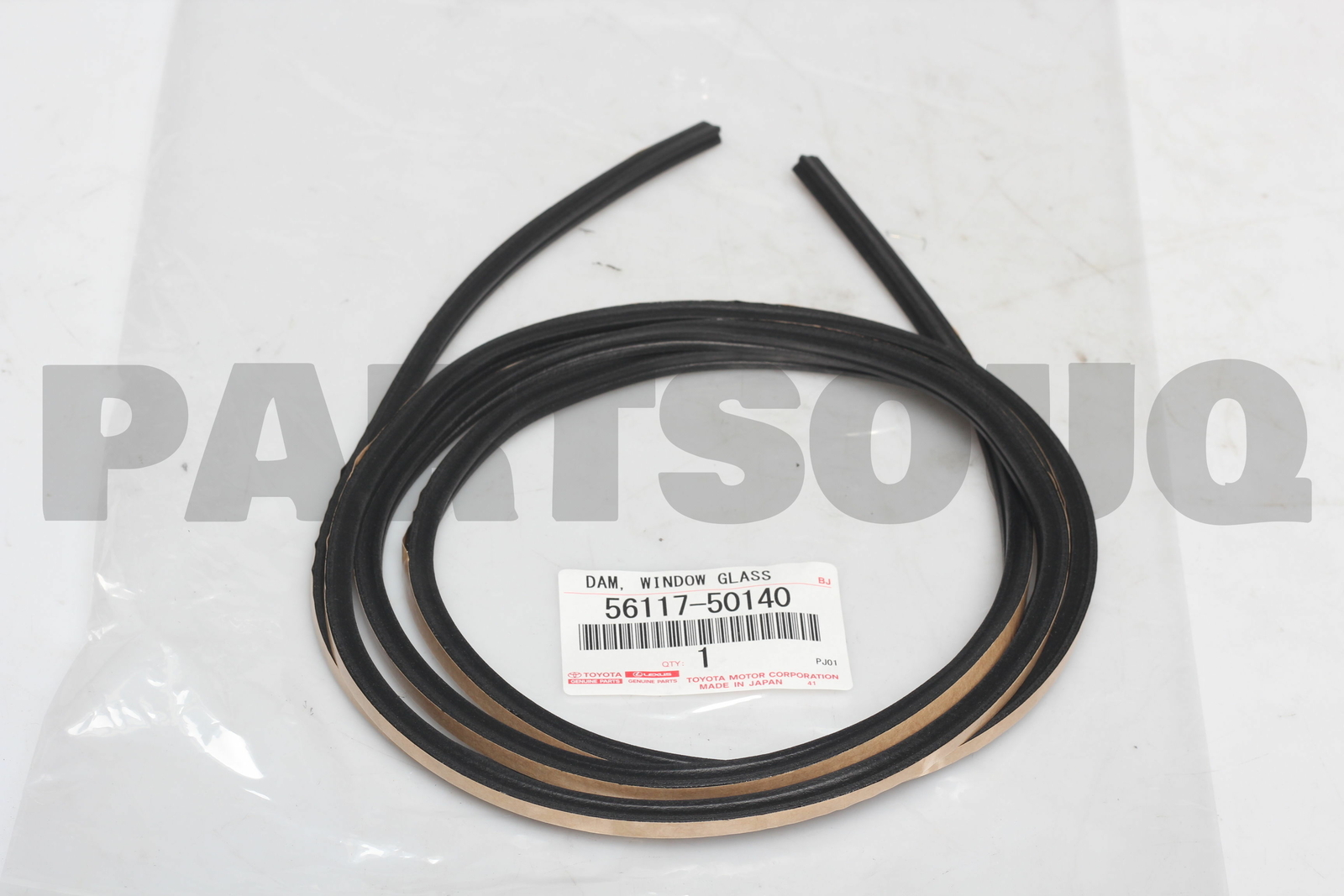 5611750140 Genuino Toyota DAM KIT, VIDRIO VENTANA TRASERA 56117-50140 ...