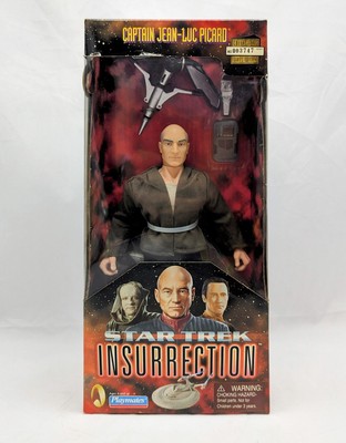 1998 Playmates Star Trek Insurrection Captain Jean-Luc Picard 9" Figure ...
