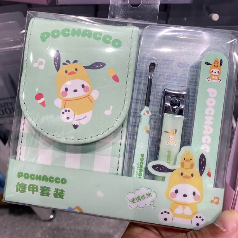 Kuromi My Melody Cinnamoroll Pochacco Portable Nail Clipper Ear Scoop ...