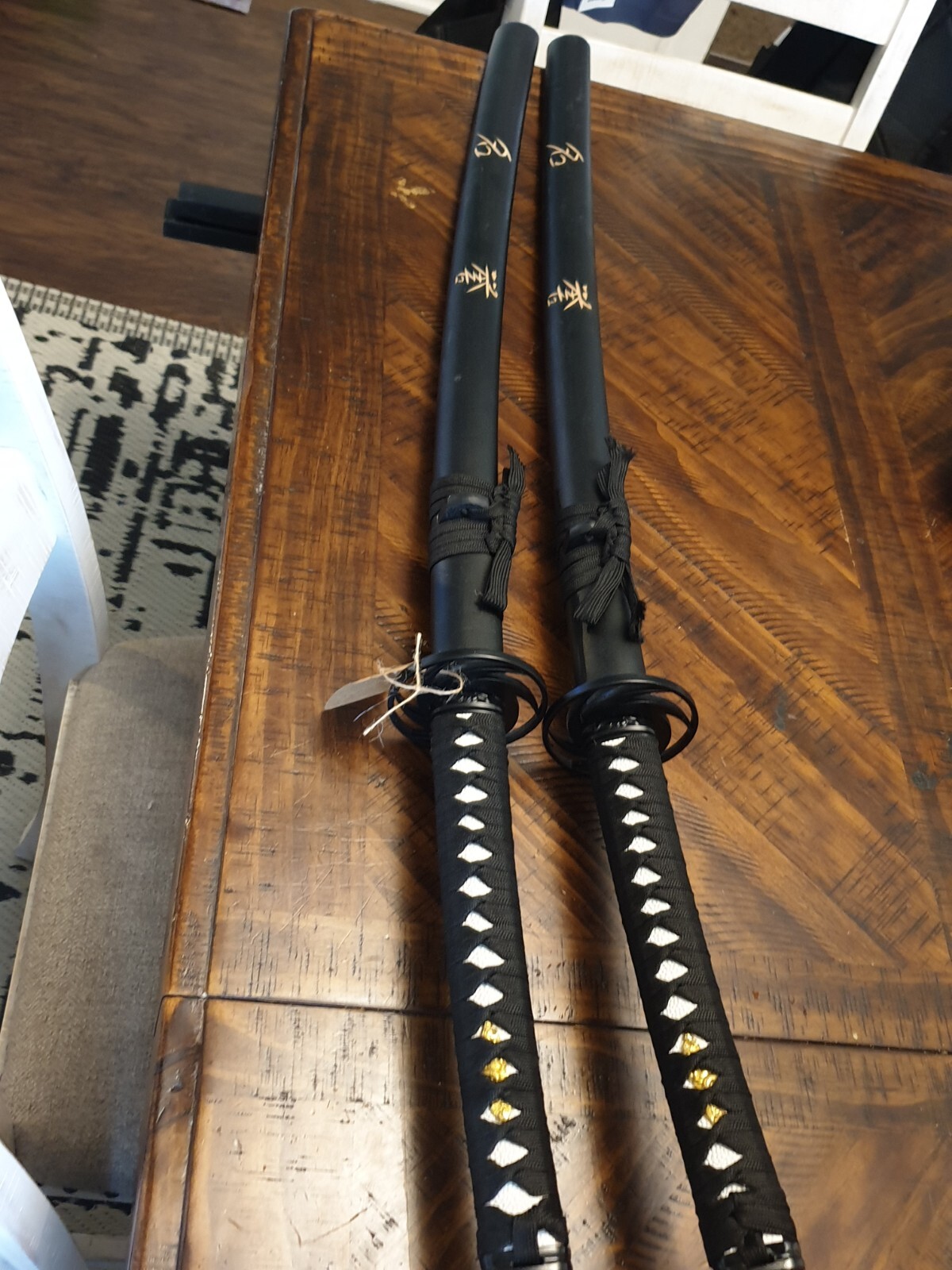 Beautiful Japanese Katana Set With Cases. Willing To Separate 90 Each 160 Pair | eBay