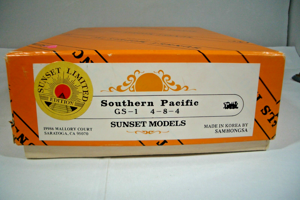 Southern Pacific 4-8-4 - GS-1 Class - HO Scale Brass Locomotive ...