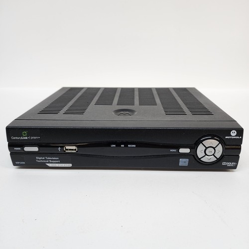Motorola VIP1200 Set-Top Box Black USB, Ethernet Port Dolby Digital ...