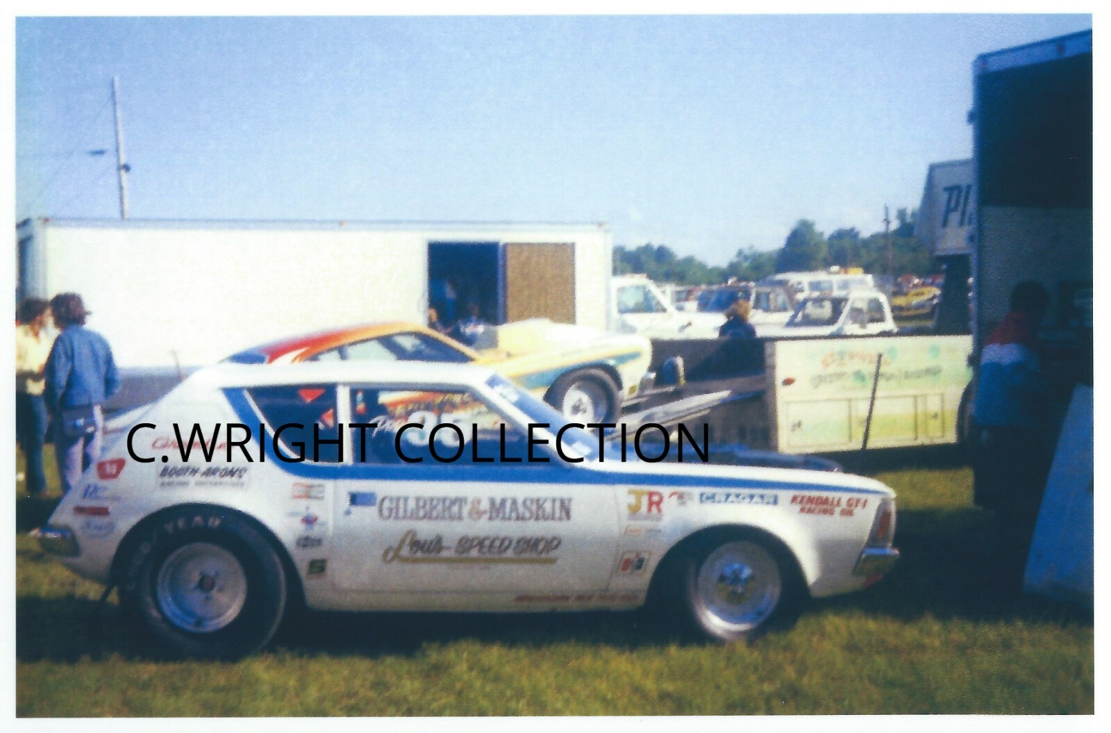 Vintage NHRA Drag Racing-GILBERT & MASKIN-1972 PRO STOCK-AMC Gremlin | eBay