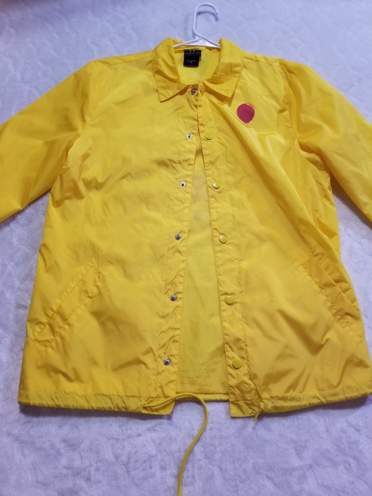 IT Chapter Two Pennywise Yellow Windbreaker Jacket- H… - Gem
