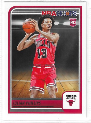 2023-24 Panini NBA Hoops - Julian Phillips Rookie #256 Chicago Bulls | eBay