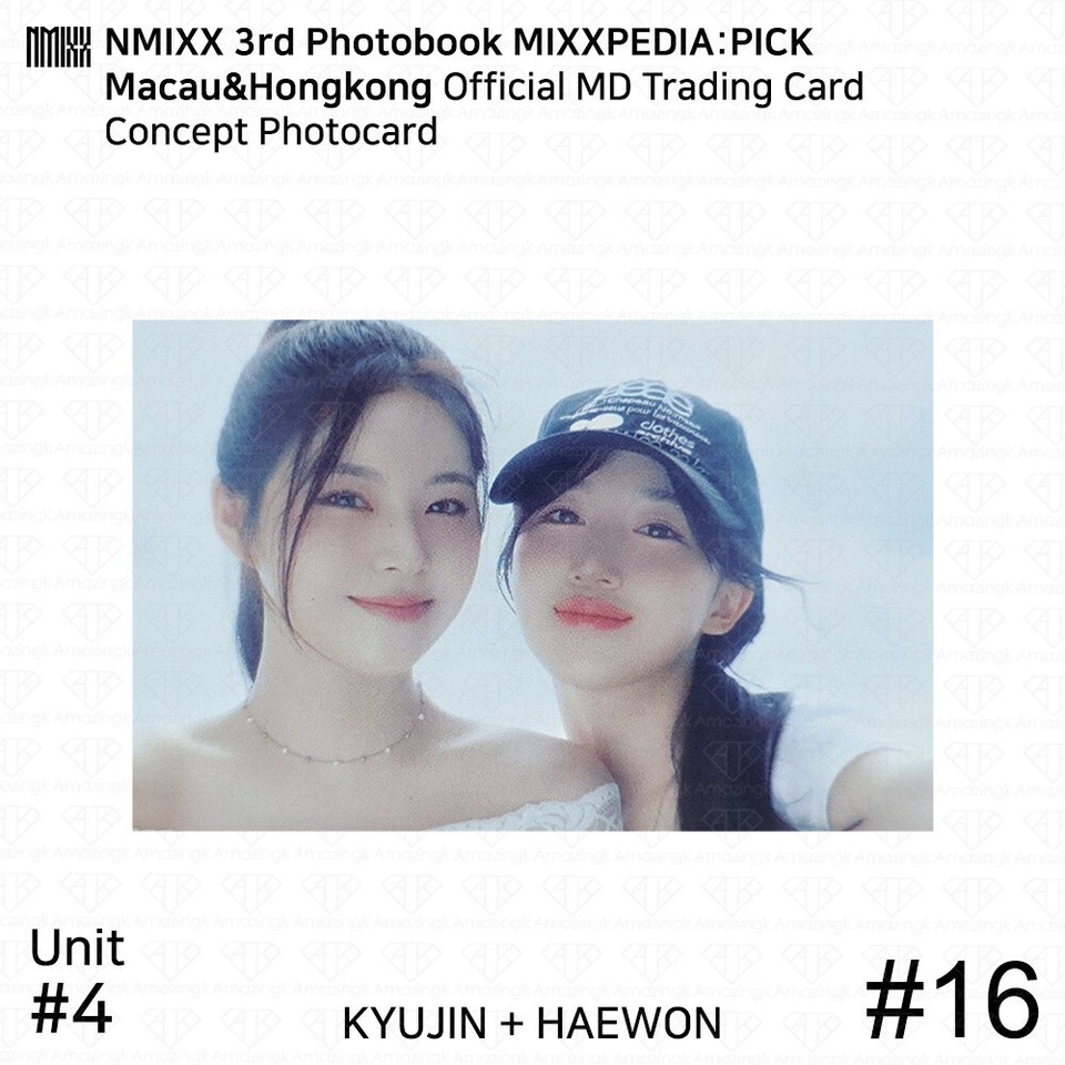 NMIXX Photobook MIXXPEDIA:PICK Macau & Hongkong Official MD Trading Card KPOP | eBay