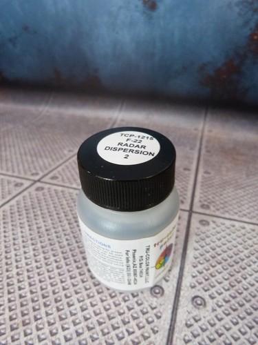 Tru-color TCP-1215 F-22 radar dispersion light airbrush solvent base ...