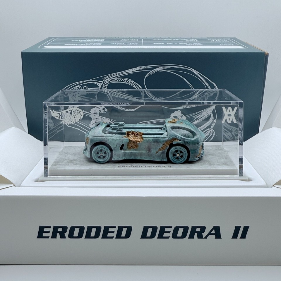 Hot Wheels x Daniel Arsham Eroded Deora II New Sealed in Box Exclusive ...