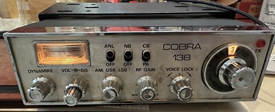 VINTAGE COBRA 138 23 CHANNEL CB MODEL 138 SSB/AM Transceiver | eBay