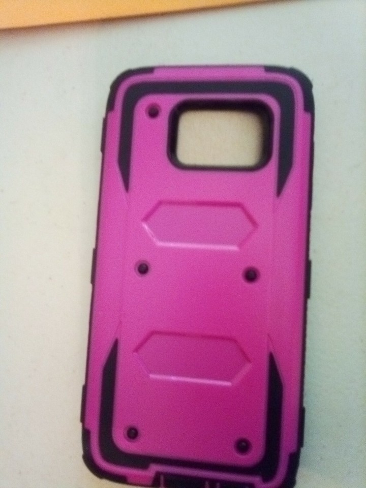 Smasung Galaxy S7 Edge Pink Case Each NEW(d3) | eBay